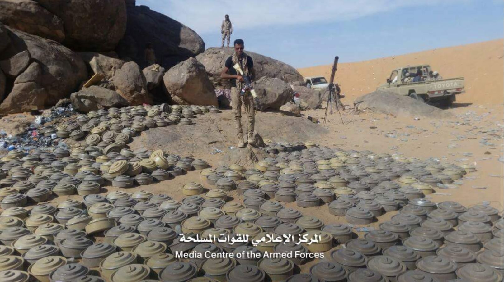 Huge Cache of Mines Found in Yemen – IED Awareness