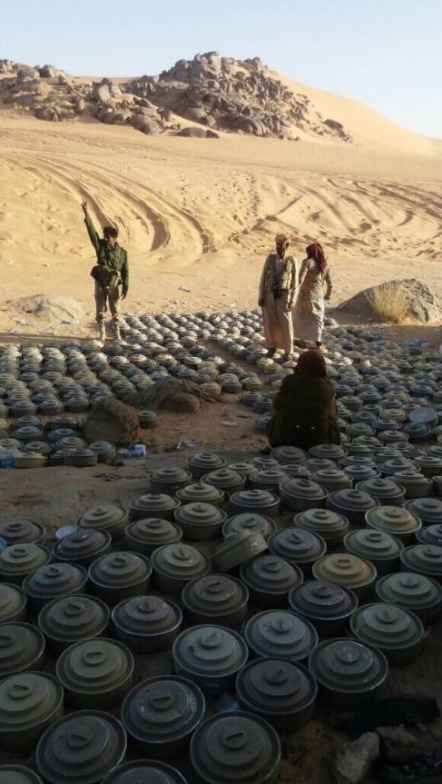 Huge Cache of Mines Found in Yemen – IED Awareness
