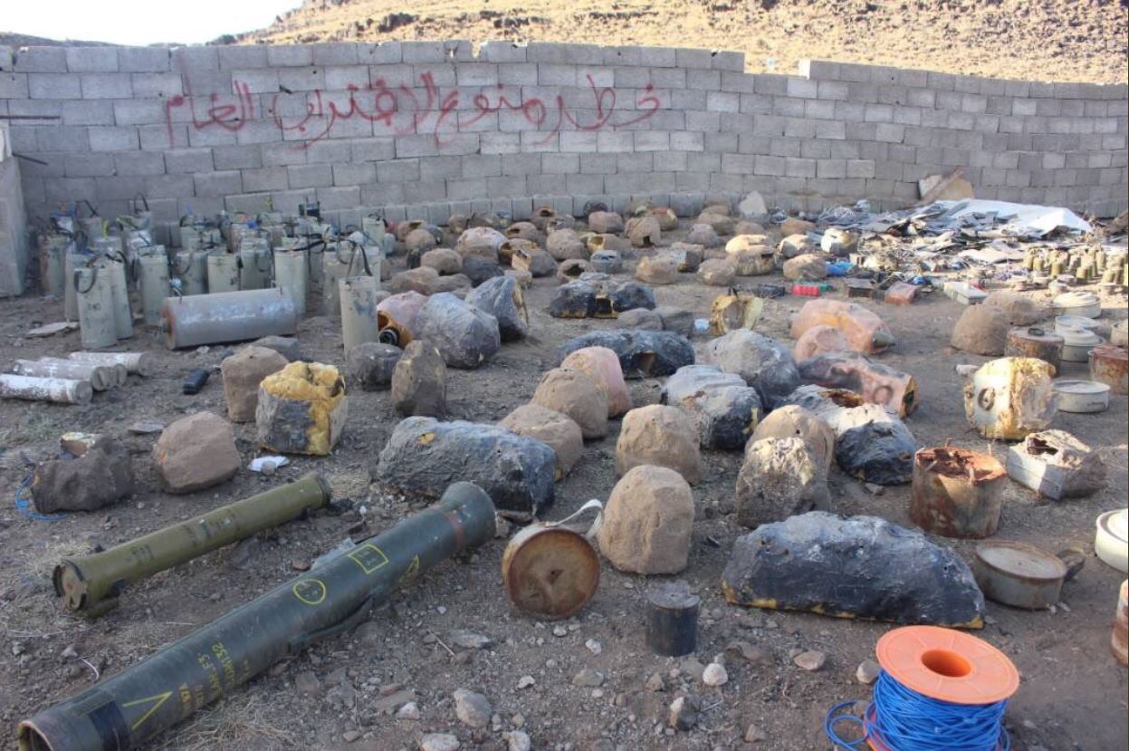 IEDs, Mines and Explosive Devices Captured in Yemen – IED Awareness