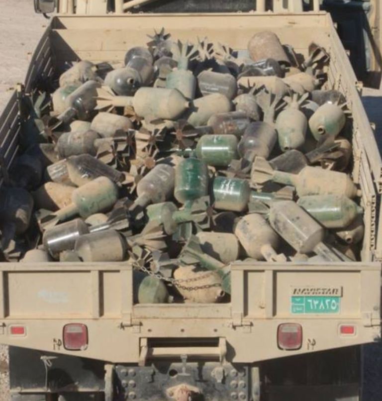 Rockets, IEDs and ‘Hell Cannon’ Mortars Recovered near Fallujah – IED ...