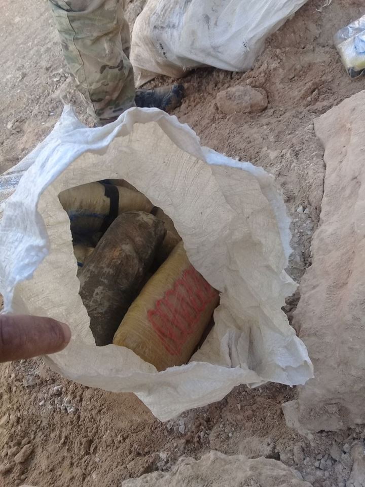 Explosives Cache Discovered in Anbar Province, Iraq – IED Awareness