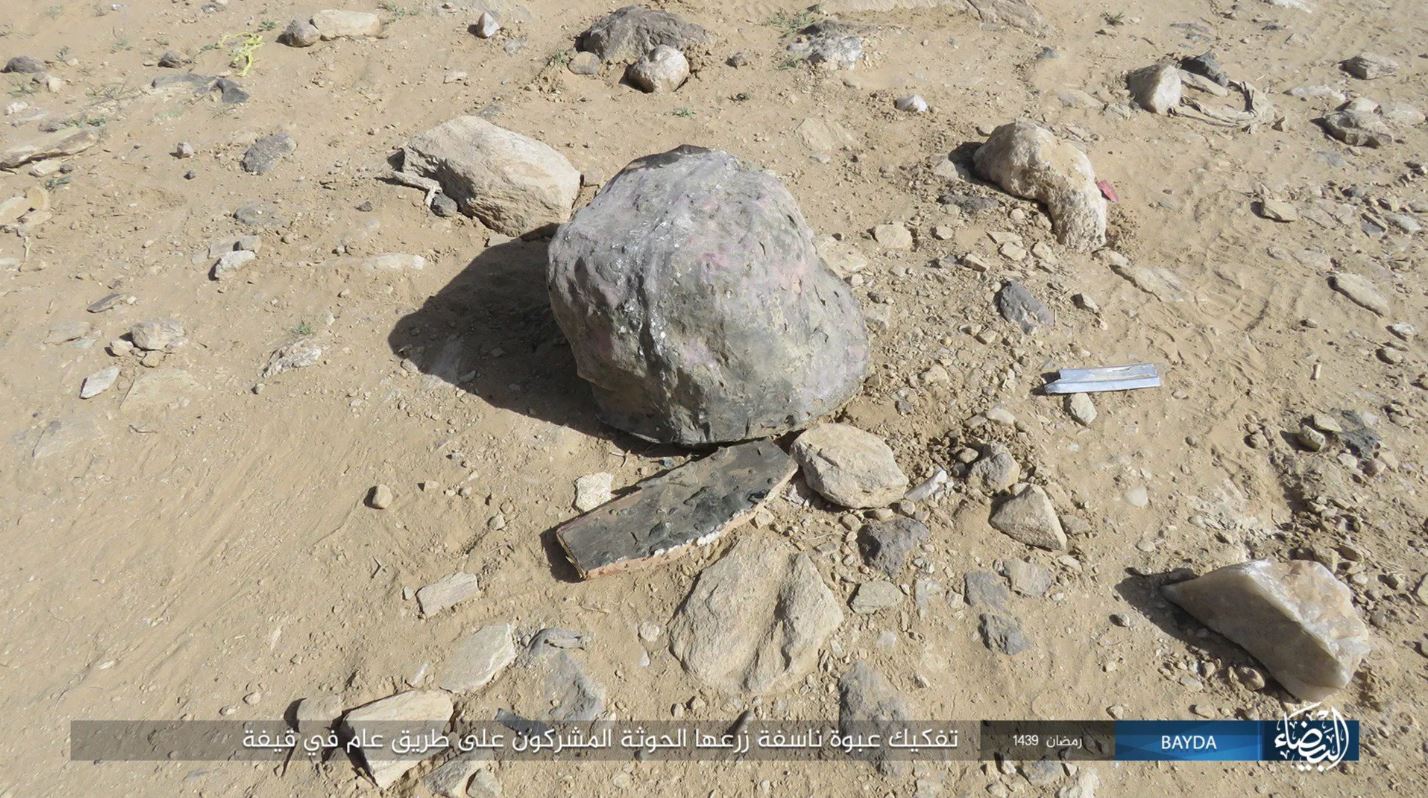 Fake Stone IED Documented in Yemen – IED Awareness